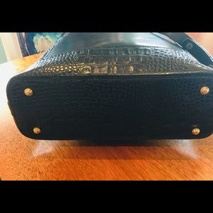 Brahmin | Bags | Brahmin Black Leather Shoulder Bag | Poshmark